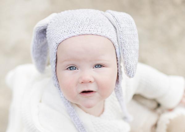 Beba Bean Crochet Bunny Toque | Tadpole Children's Shoppe